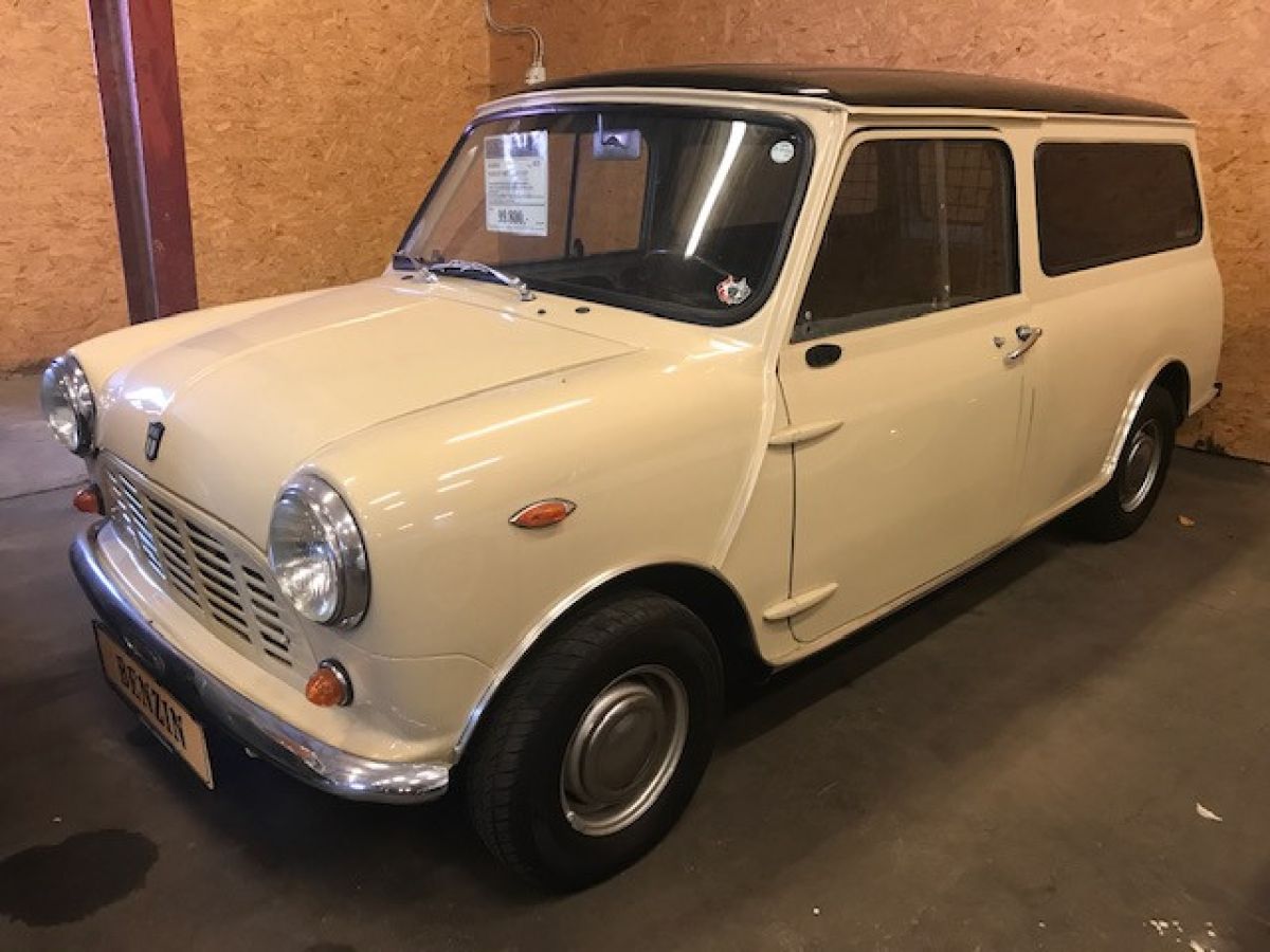 Morris Mascot Mini 1000 Van, Årgang 1973, Pris: 99900,-kr.
